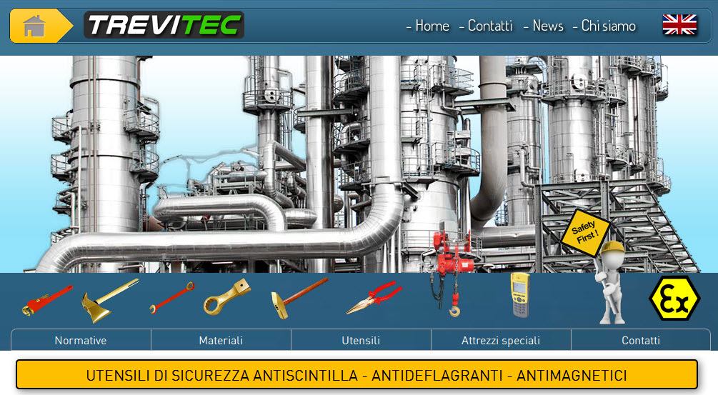 Electric hoist fro ATEX areas - Sparking tools, Antimagnetic tools for ...